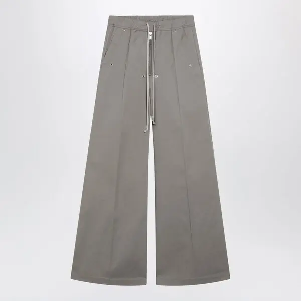 Rick Owens Dark Pearl-embellished Cotton Trousers