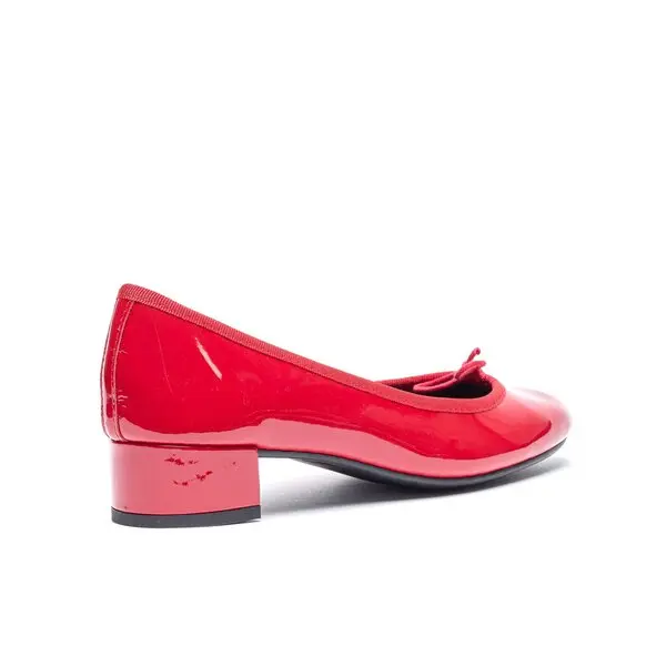 Repetto Camille Pump Ballets - Red