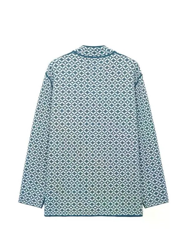 Shanghai Tang Reversible Geometric-pattern Coat