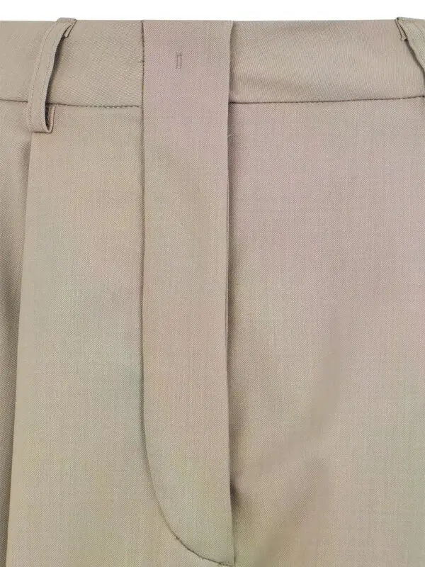 THELATEST Pleated Wide-leg Trousers