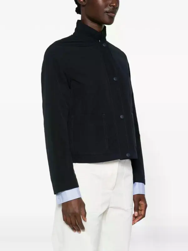 Aspesi High-neck Patch-pocket Jacket