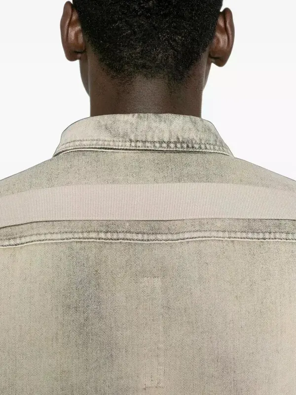 Rick Owens Washed-effect Denim Jacket