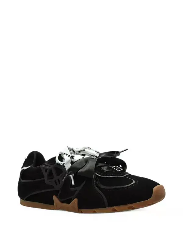 NAKED WOLFE Adored Bow-detail Sneakers