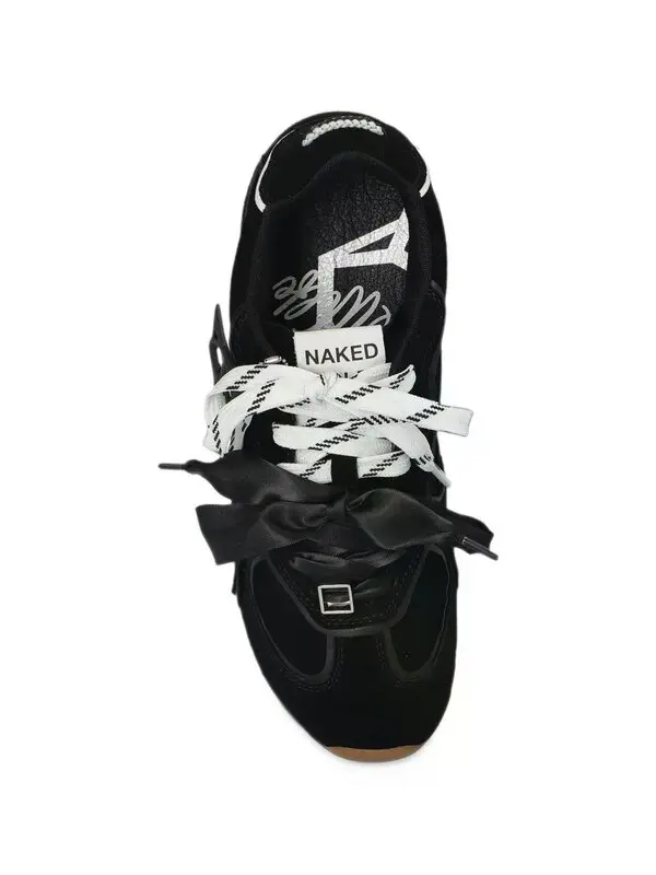 NAKED WOLFE Adored Bow-detail Sneakers