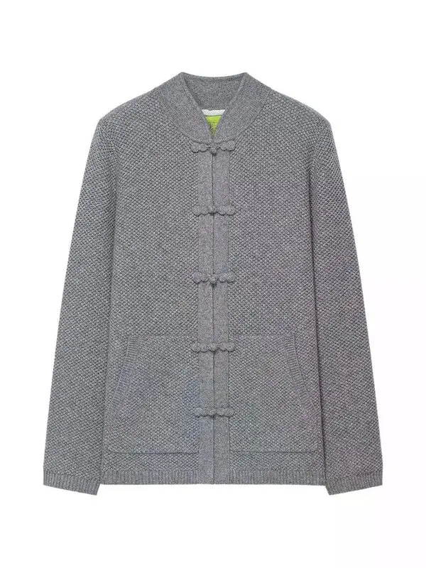 Shanghai Tang Tang Frog-fastening Cardigan