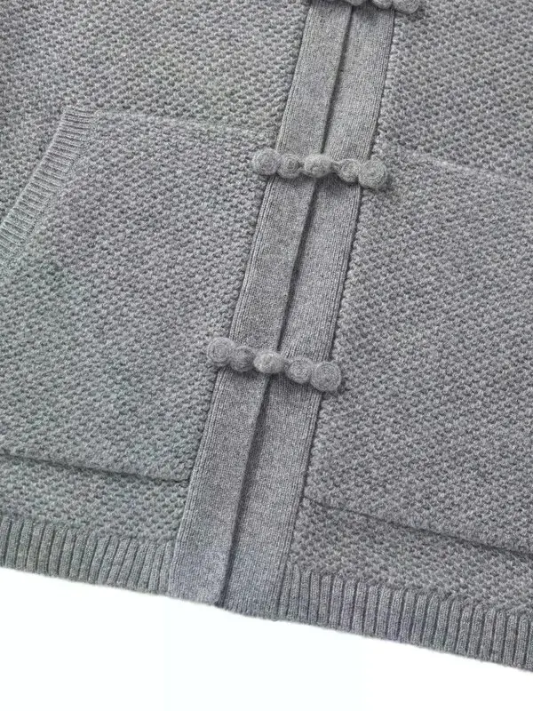 Shanghai Tang Tang Frog-fastening Cardigan