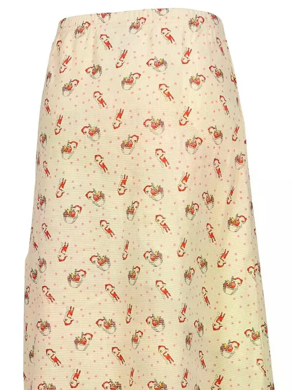 Ashley Williams Deer Midi Skirt