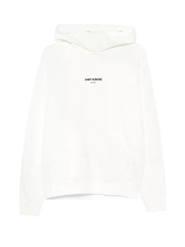 ELITE Logo-print Cotton Hoodie