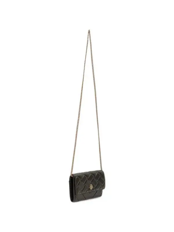 Kurt Geiger Kensington Quilted Leather Clucth Bag