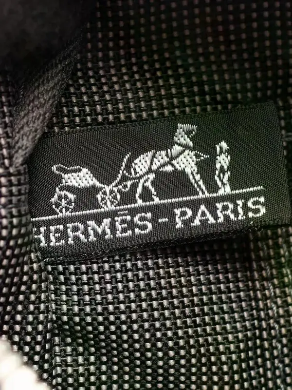 Hermès 1990-2010 Canvas Herline Mm Backpack