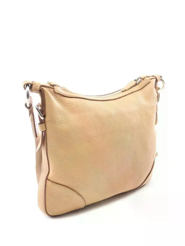 Prada 2010-2026 Vitello Daino Logo Crossbody Bag