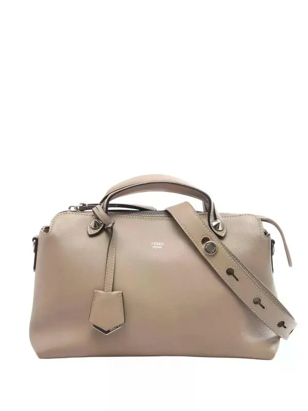 Fendi 2010-2026 Medium Leather The Way Satchel - Neutrals
