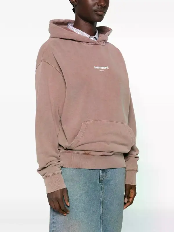 ELITE Logo-print Pouch-pocket Hoodie