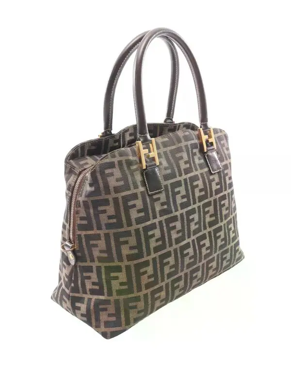 Fendi 2000-2010 Zucca Canvas Satchel