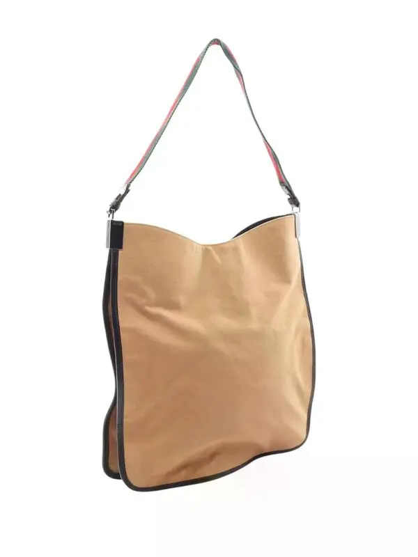 Gucci 2000-2015 Canvas Web Shoulder Bag