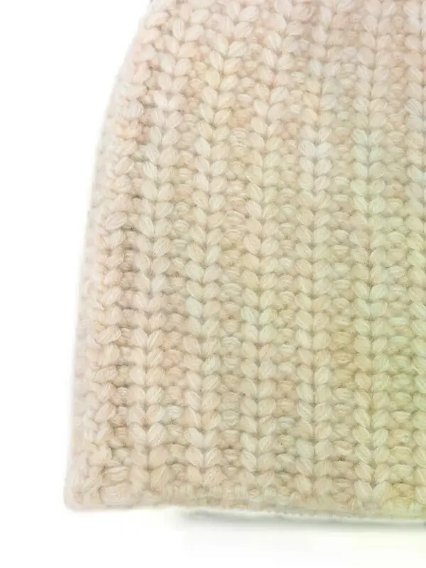 LISKA Chunky-knit Cashmere Beanie Hat