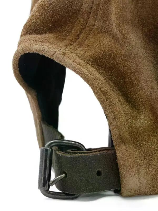 FOUND Suede Leather Baseball Cap