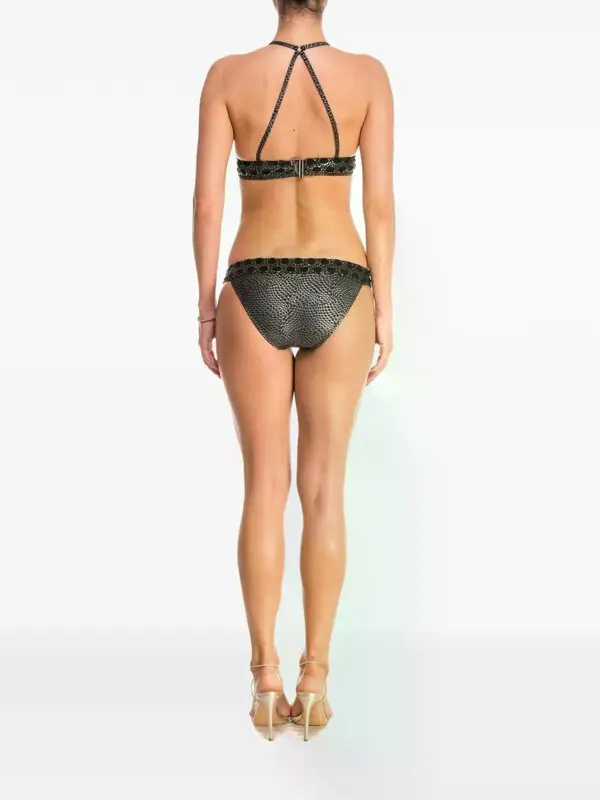 GOTTEX Embellished Halterneck Bikini Set