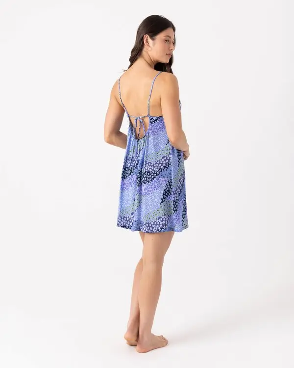Roxy Patch Ya Later Plunge Cover Up Dress