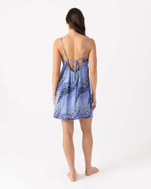 Roxy Patch Ya Later Plunge Cover Up Dress