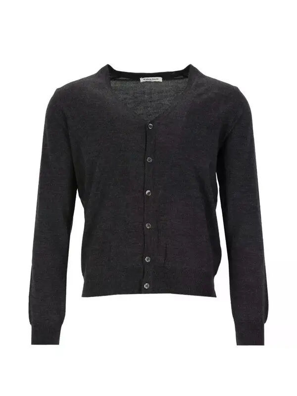 Al Duca D'aosta Fine-knit Button-up Cardigan