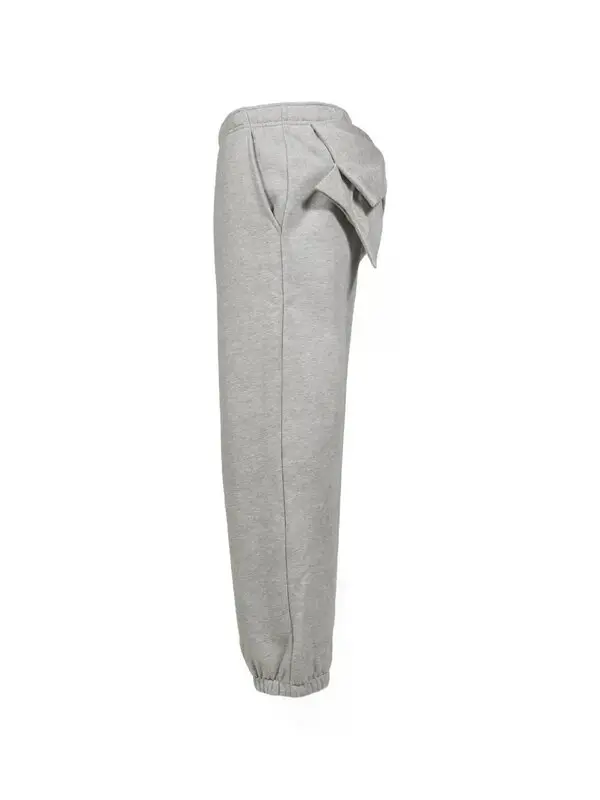 Sandy Liang Dimple Bow-detail Track Pants - Grey