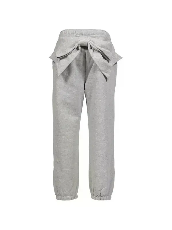 Sandy Liang Dimple Bow-detail Track Pants