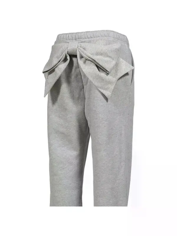 Sandy Liang Dimple Bow-detail Track Pants