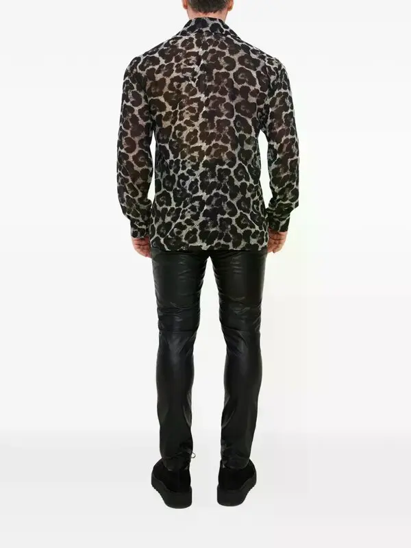 TESSITURA Leopard-print Shirt