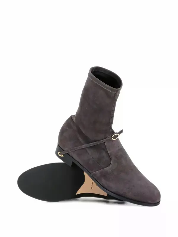 Jennifer Chamandi Carlo Suede Ankle Boots