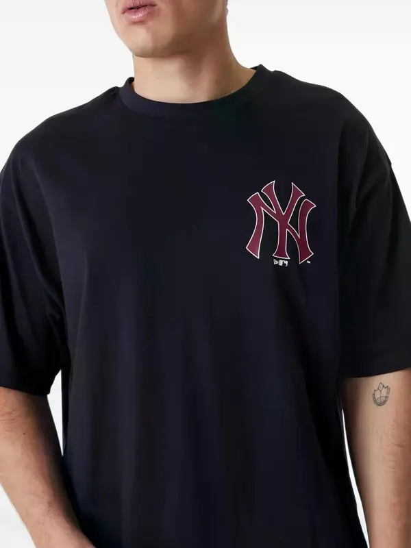 New Era Logo-print Cotton T-shirt