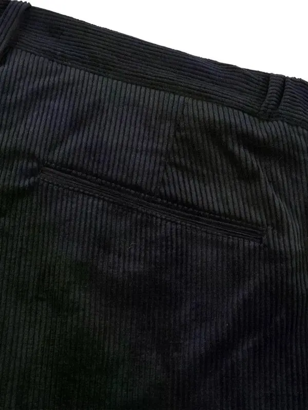 PROFUOMO Corduroy Pleated Trousers