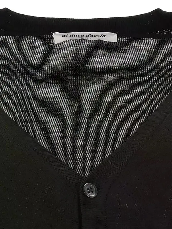 Al Duca D'aosta Fine-knit V-neck Cardigan