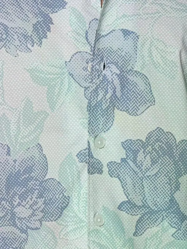 Ted Baker London Floral-print Relaxed-fit Shirt