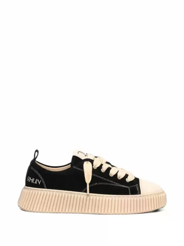 RHUN Contrast-stitch Platform Sneakers