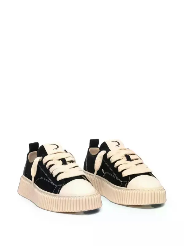 RHUN Contrast-stitch Platform Sneakers