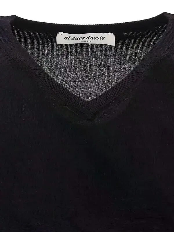 Al Duca D'aosta V-neck Wool Sweater