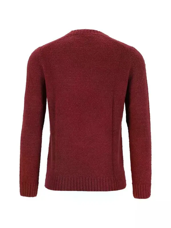Al Duca D'aosta Bouclé-knit Crew-neck Sweater