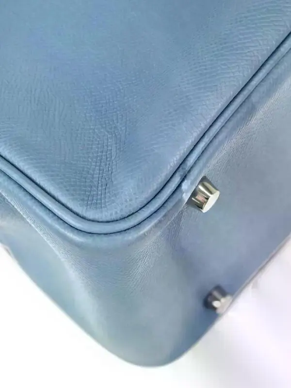 Hermès 2006 40 Plume Holdall - Blue