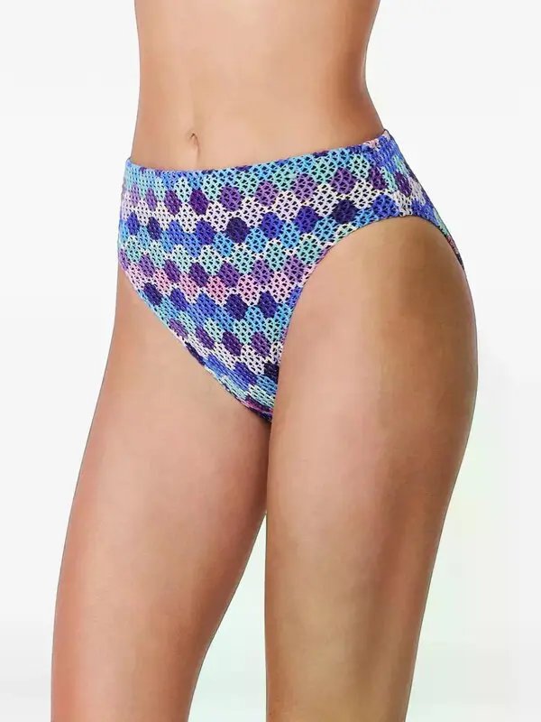 GOTTEX Crochet-knit Bikini Bottoms