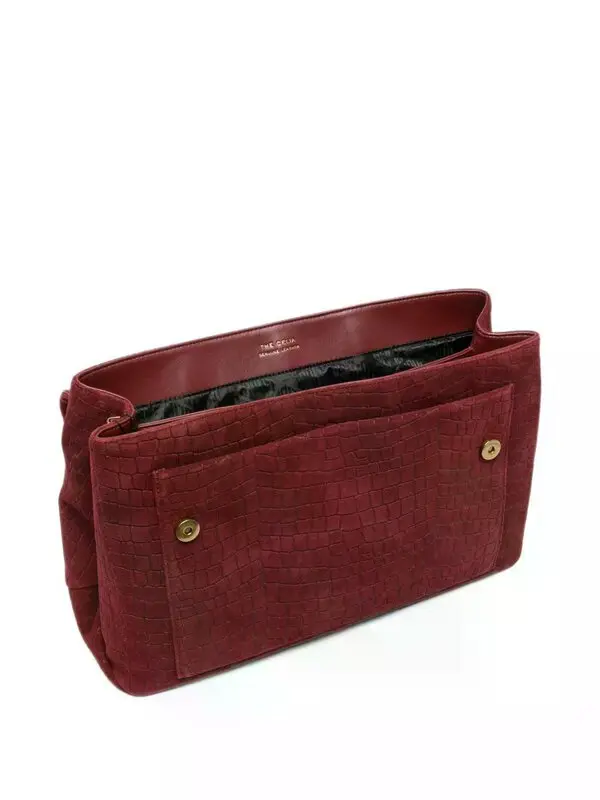 Kurt Geiger Xl Celia Crocodile-effect Shoulder Bag