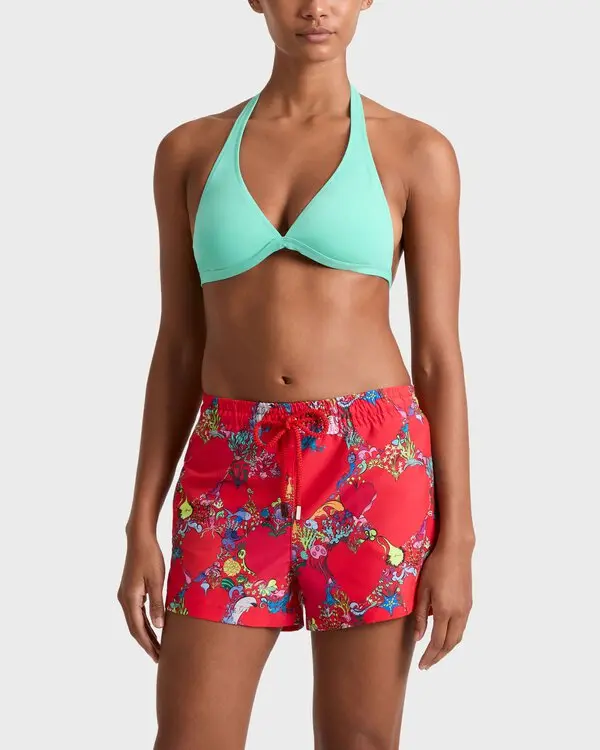Vilebrequin Stretch Swim Shorts Amor Shorty Fabya