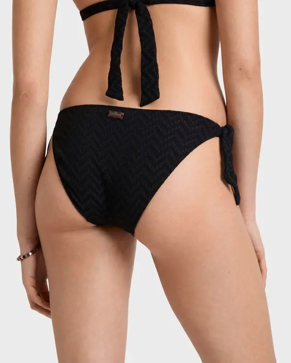 Vilebrequin Bikini Bottom Mini Brief Jacquard Chevron Swimwear Flamme