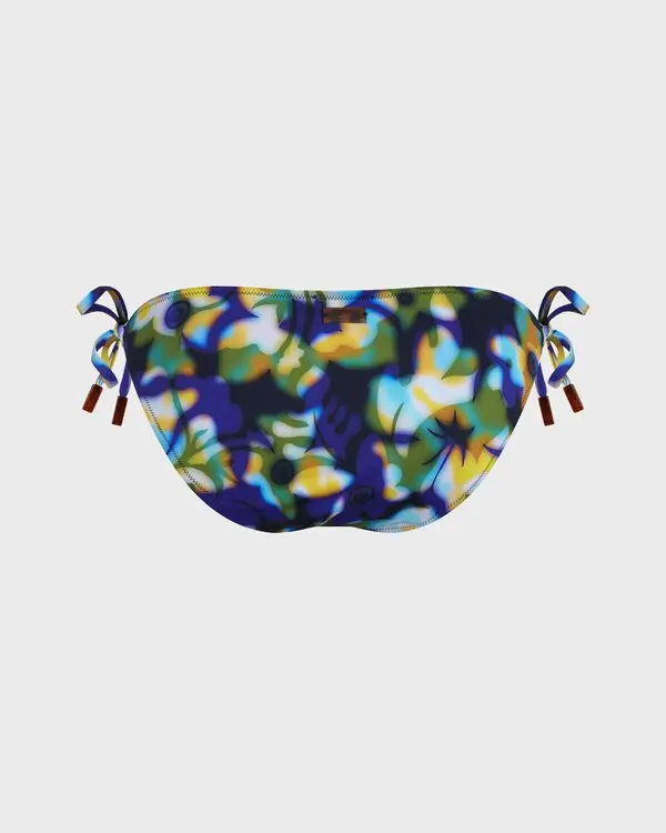 Vilebrequin Side Tie Bikini Bottom Frangipanier Trouble Swimwear Flore