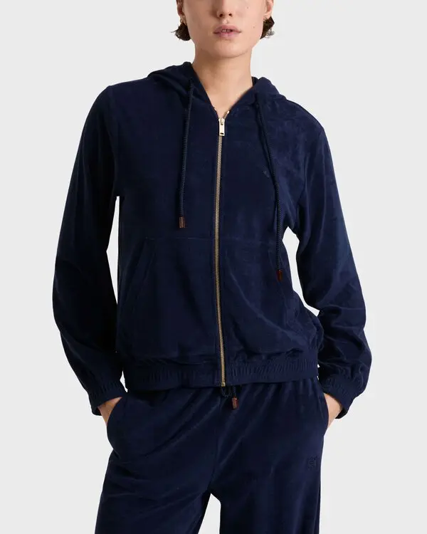 Vilebrequin Terry Full Zip Hoodie Solid Sweater Lauryne