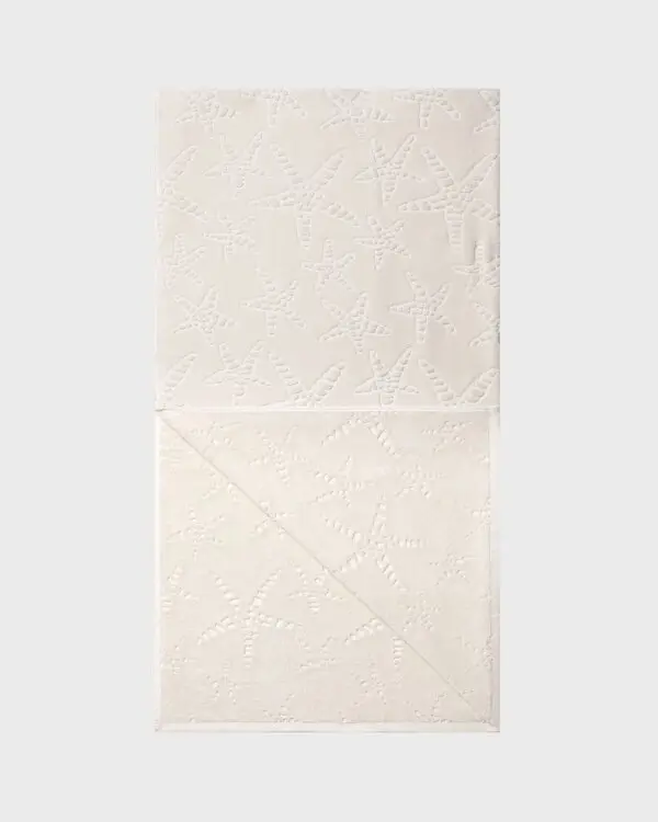 Vilebrequin Cotton Beach Towel Starlettes Jacquard Towel Sand
