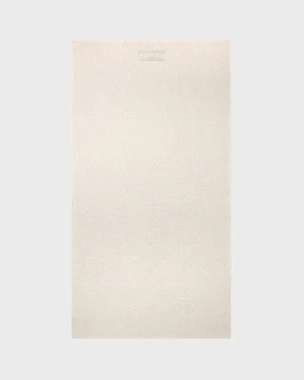 Vilebrequin Cotton Beach Towel Starlettes Jacquard Towel Sand - Beige