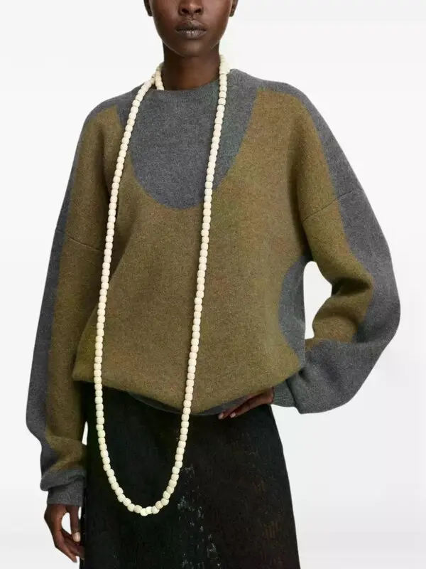 Extreme Cashmere Trompe Cashmere Sweater - Grey