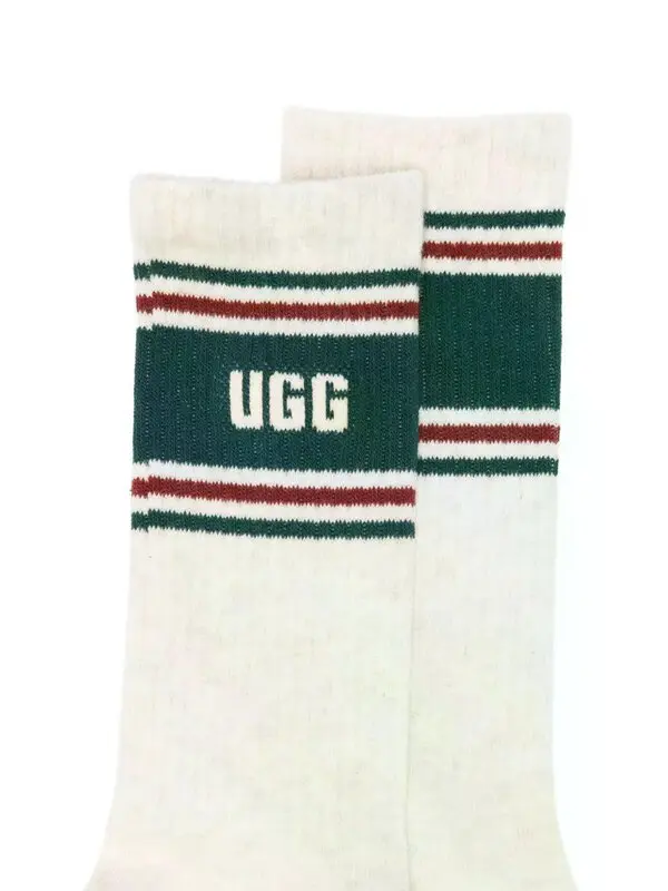 UGG Jedlyn Varsity Logo-intarsia Socks