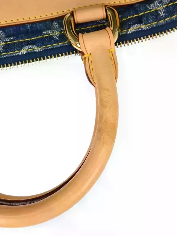 LOUIS VUITTON 2005 Neo Speedy Monogram Denim Shoulder Bag